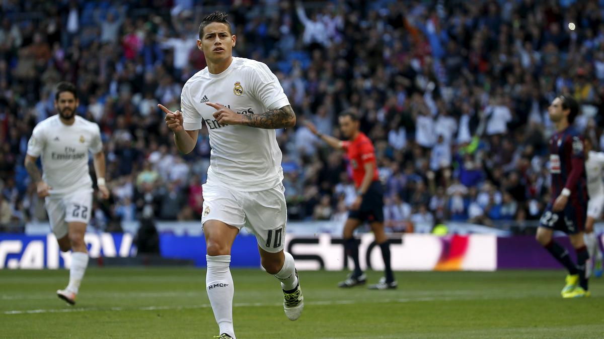 Legenda Kolombia: Zinedine Zidane Benci James Rodriguez - Spanyol Bola.com