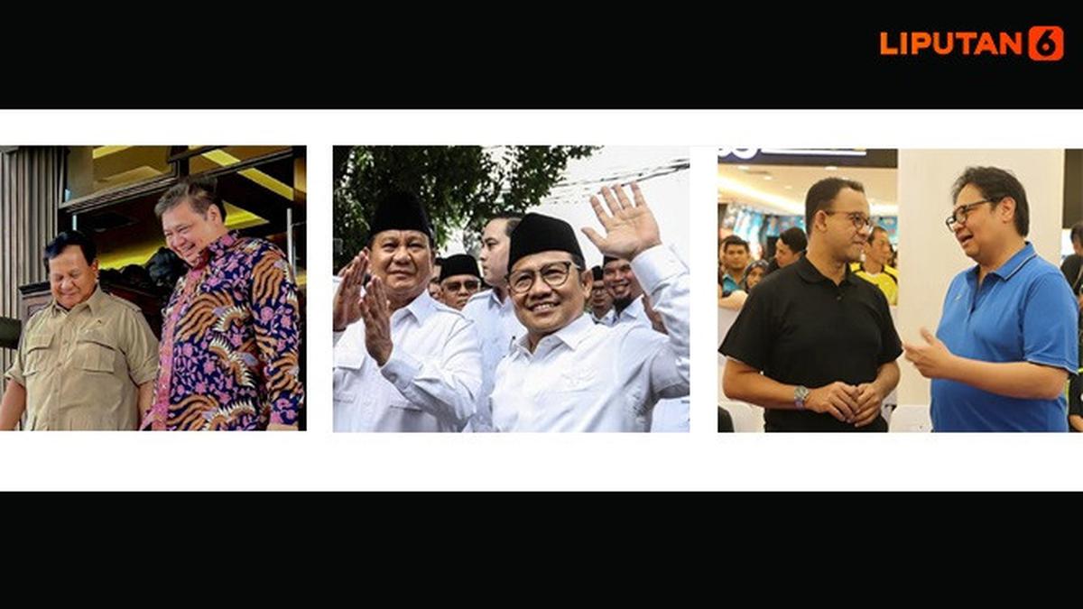 Infografis Golkar Digoda ke Koalisi Gerindra-PKB atau NasDem, Meracik Duet Prabowo, Airlangga ...
