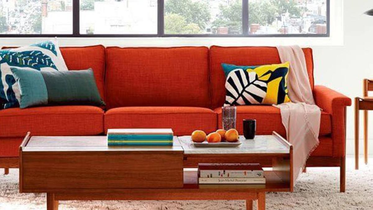 Kursi Sofa Nuansa Merah Bikin Ruang Rumah Makin Epik & Menarik - Photo ...