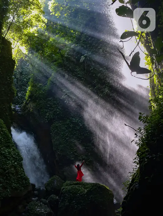 Pesona Keindahan Curug Walet Pamijahan Bogor - Foto Liputan6.com