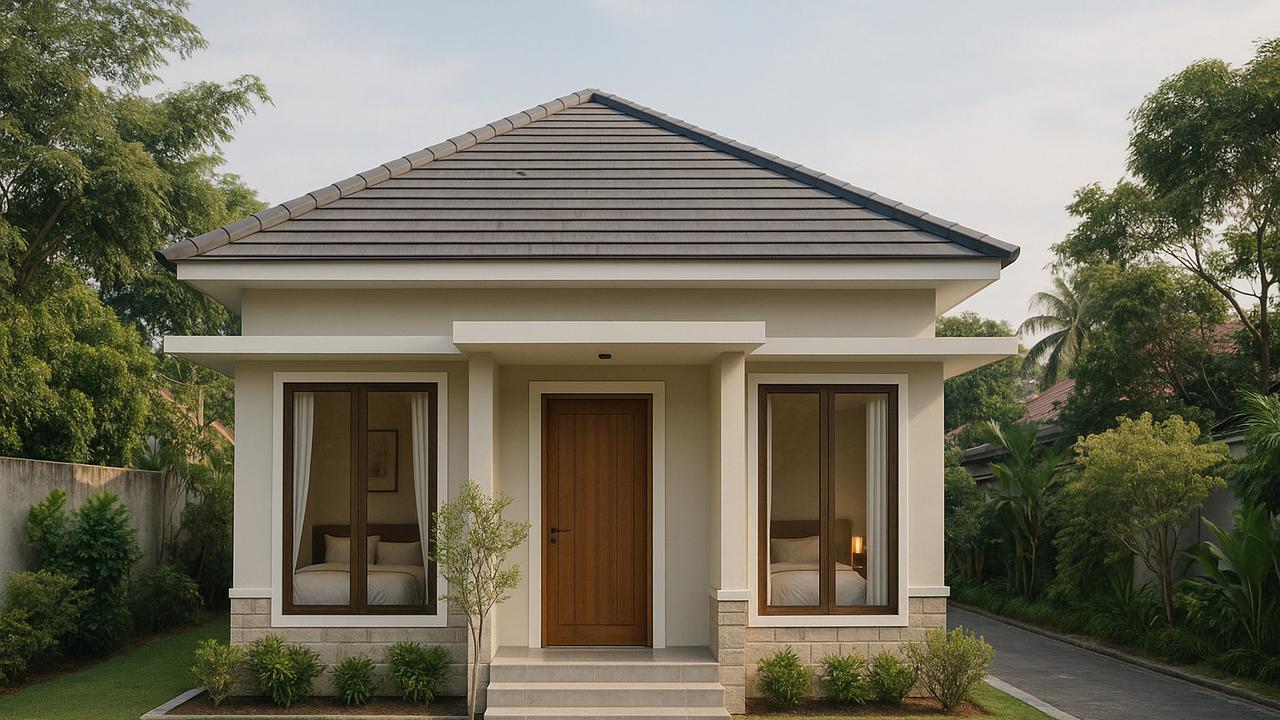 8 Model Rumah Ukuran 9x12 Minimalis dengan 4 Kamar Tidur, Desain ...