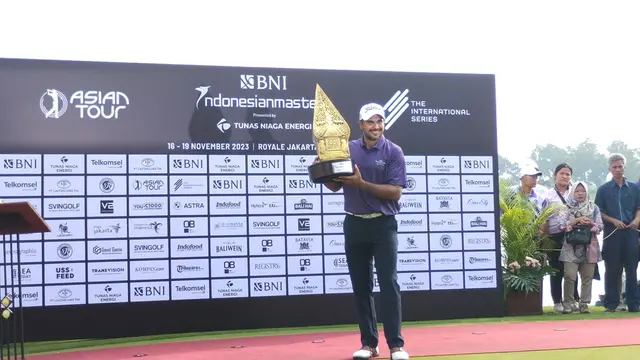 Gaganjeet Bhullar Raih Gelar Juara, BNI Indonesian Masters Presented by Tunas Niaga Energi 2023 ...