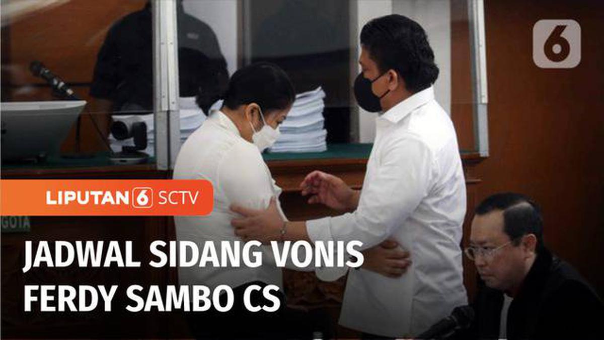 VIDEO: Sidang Vonis Ferdy Sambo dan Putri Candrawathi Hari Ini, Richard Eliezer 15 Februari - TV ...
