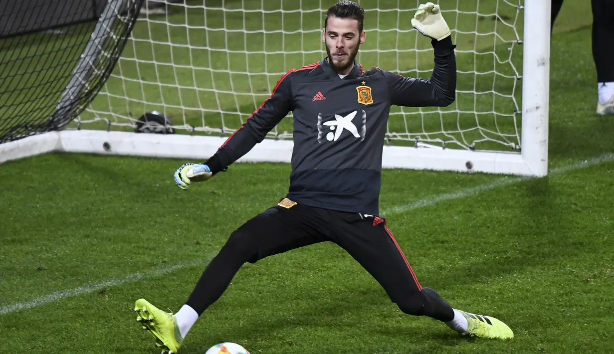 FOTO: Lihat Para Pemain Spanyol Latihan Jelang Hadapi Swedia - Foto ...