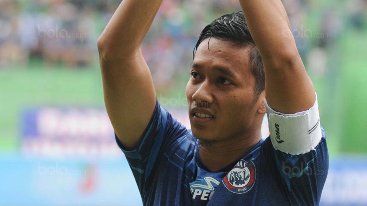 FOTO: Dendi Santoso, Kapten Baru Arema FC untuk Musim 2018