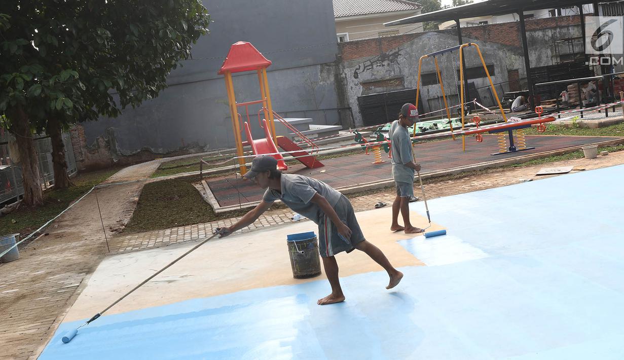 PHOTO: Pemprov DKI Kebut Pembangunan RPTRA - Foto Liputan6.com