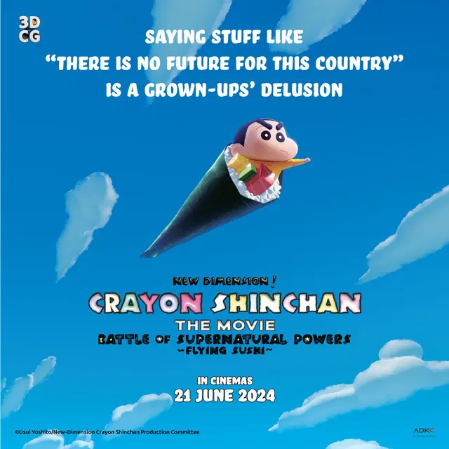 Jangan Lewatkan, Crayon Shinchan The Movie Akan Tayang di Cinema pada 21 Juni 2024 - ShowBiz ...