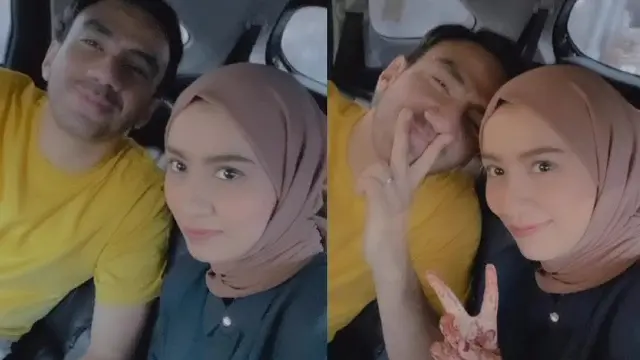 7 Potret Romantis Reza Zakarya dan Amira Setelah Menikah, Nonton Film ...