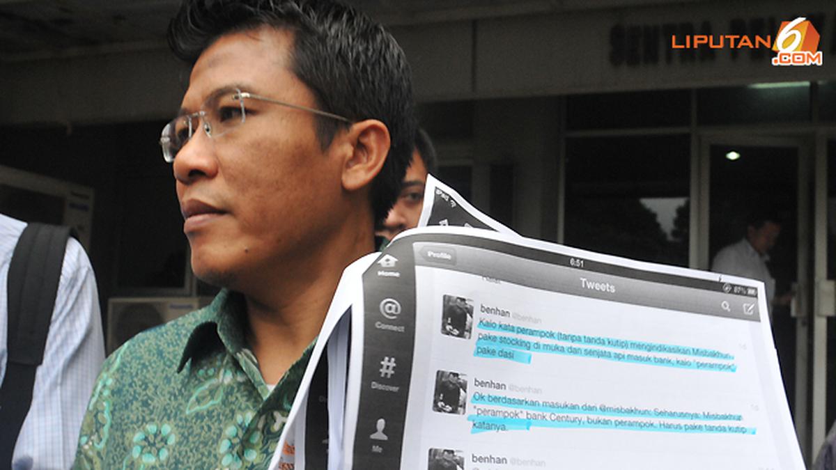 Sebut Misbakhun Rampok Century, Benny Handoko Jadi Tersangka - News Liputan6.com