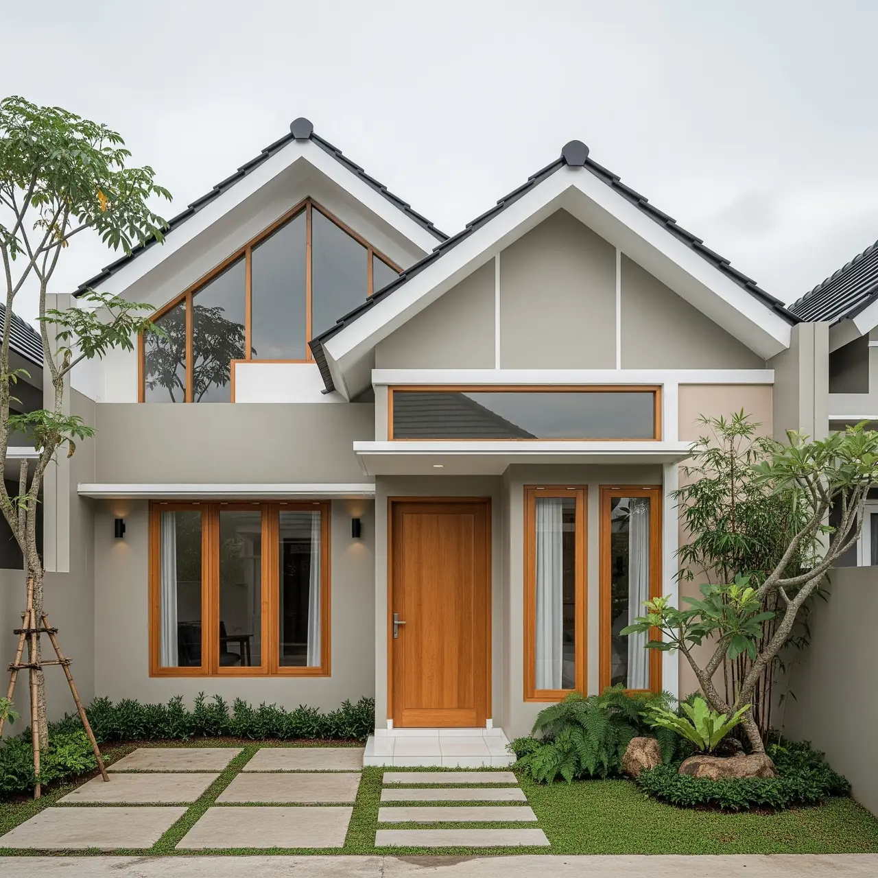 Tampilkan Desain Menawan, 7 Model Rumah Mungil tapi Mewah dengan Atap ...