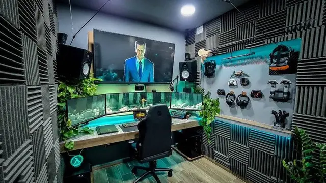 7 Desain Kamar Gaming Penuh Lampu, Keren Sekaligus Tetap Nyaman ...