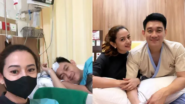 7 Potret Ifan Seventeen Operasi Tumor, Citra Monica Jadi Istri Siaga - Hot Liputan6.com