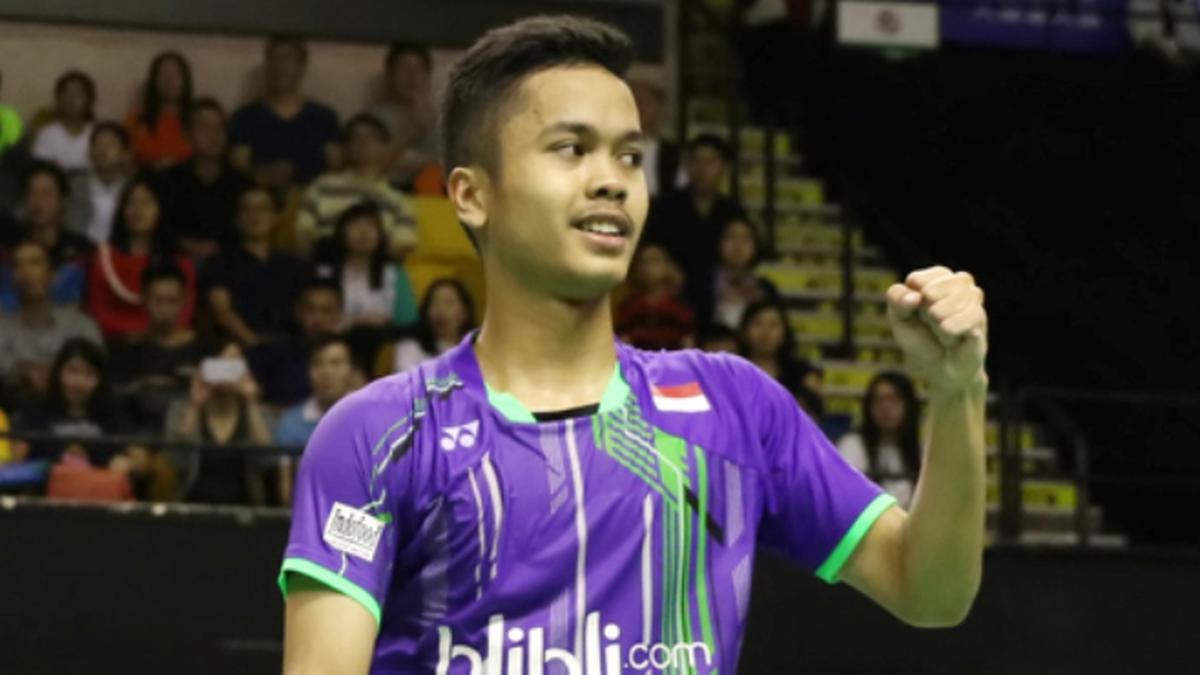 Kejutan Berlanjut, Anthony Ginting Tembus Semifinal
