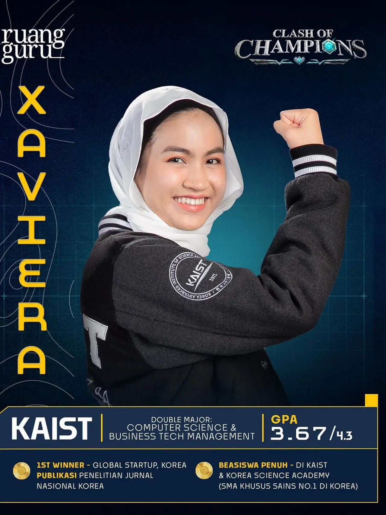 Profil Xaviera Putri, Mahasiswi Indonesia di KAIST Curi Perhatian Usai ...