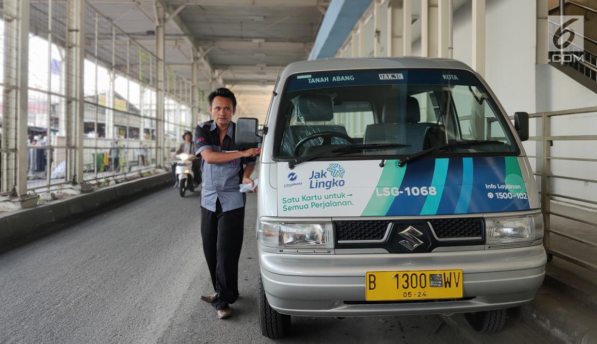 FOTO: Jakarta Punya Angkot Ber-AC, Begini Penampakannya - Foto Liputan6.com