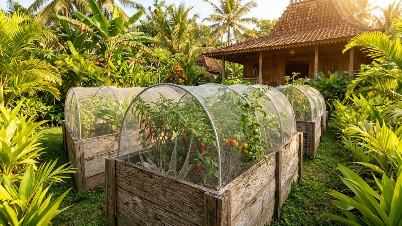 10 Desain Kebun Sayur Mini Anti-Hama Tanpa Pestisida, Bertani Sehat di ...