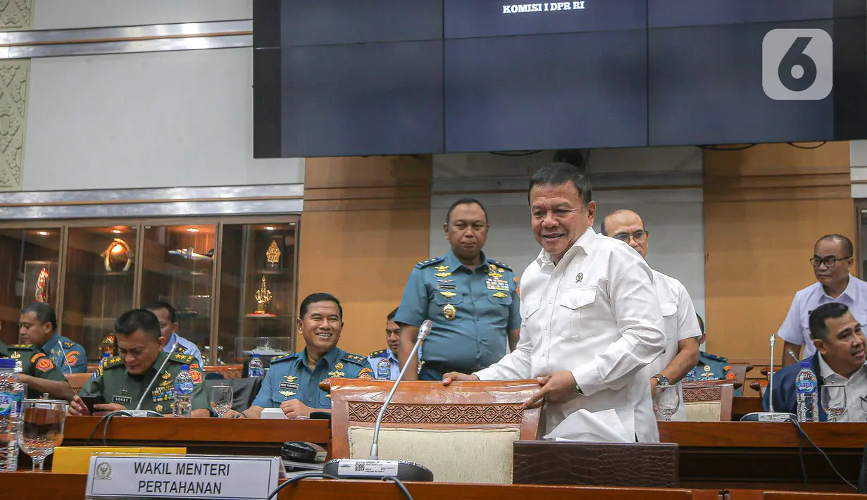 Komisi I DPR Gelar Raker Bareng Panglima TNI Dkk - Foto Liputan6.com