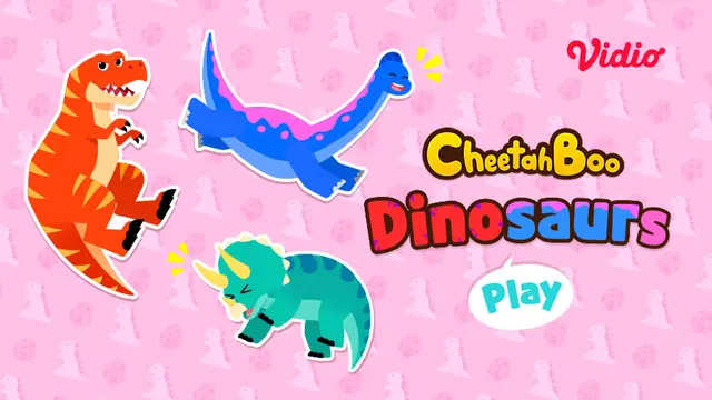 Nonton Cheetahboo Dinosaurs Play di Vidio, Edutainment Dino Lucu! - On ...