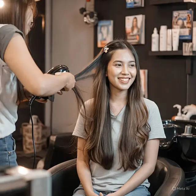 7 Model Rambut Panjang Tipis Agar Tidak Lepek, Bikin Tampak Tebal dan ...