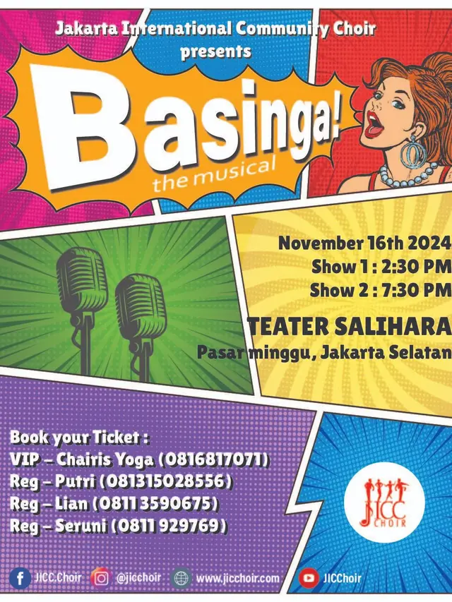 Berakhir Pekan dengan Menonton Teater Musikal Basinga! Karya Jakarta ...