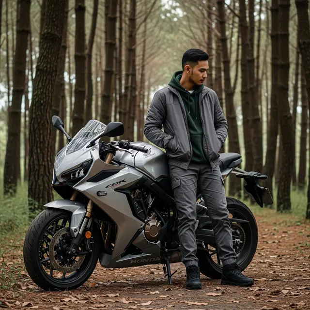 5 Prompt Edit Foto Pria dan Motor Super Keren di Gemini AI, Unik dan ...