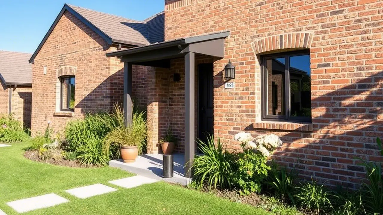 5 Inspirasi Model Rumah Bata Merah Tanpa Plester, Kenali Kelebihan dan ...