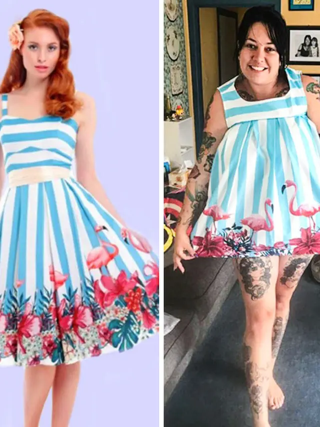 6 Potret Baju Beli di Online Shop Ini Tak Sesuai Ekspektasi, Bikin ...