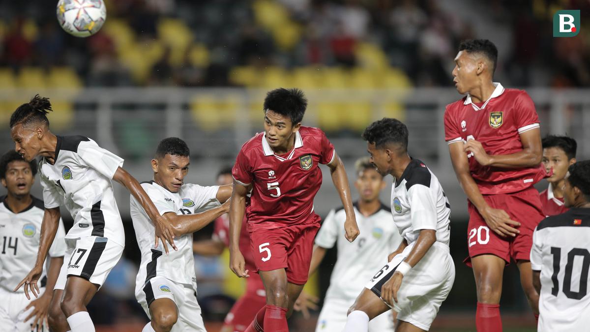 Timnas Indonesia U-20 Hajar Timor Leste, Shin Tae-yong Tak Sepenuhnya Puas - Indonesia Bola.com