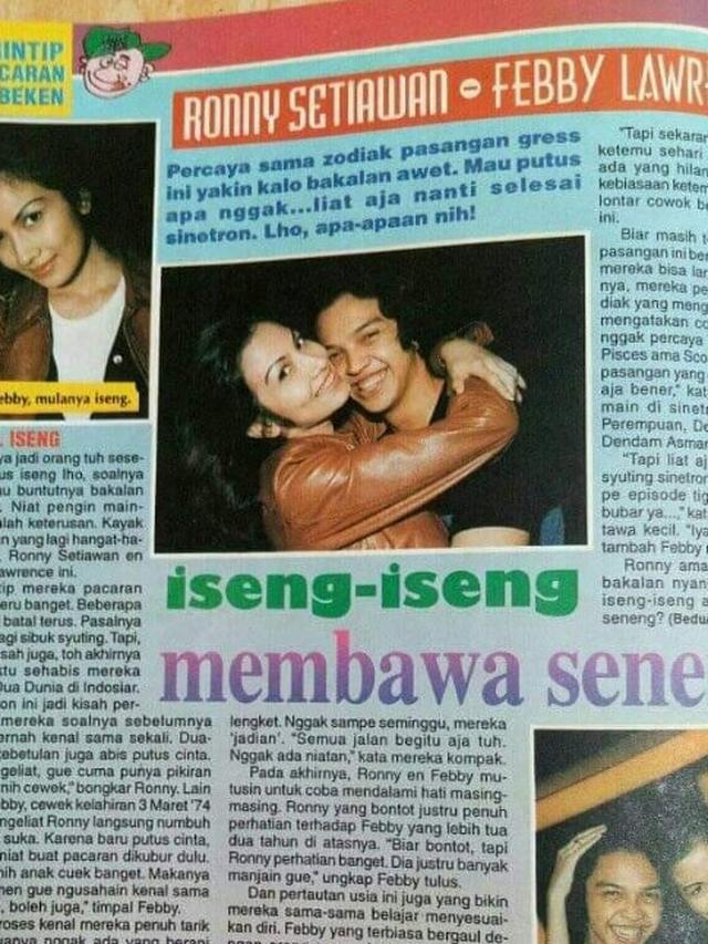 Potret Cantik Febby Lawrence, Imej 'Panas' di Film Lawas Indonesia ...