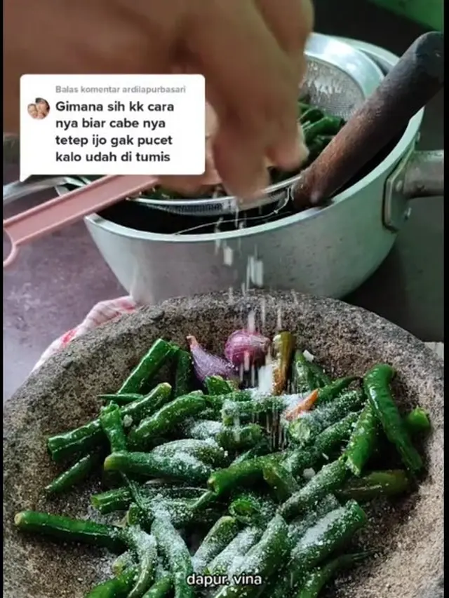 Sambal Hijau Lebih Segar dan Tahan Lama? Coba Tambahkan 2 Bahan Ini ...