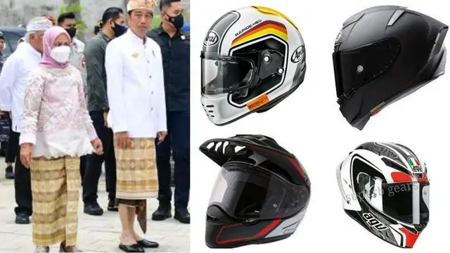 Iriana Jokowi Pakai Sepatu Burberry Seharga Helm Motor Premium Idaman ...