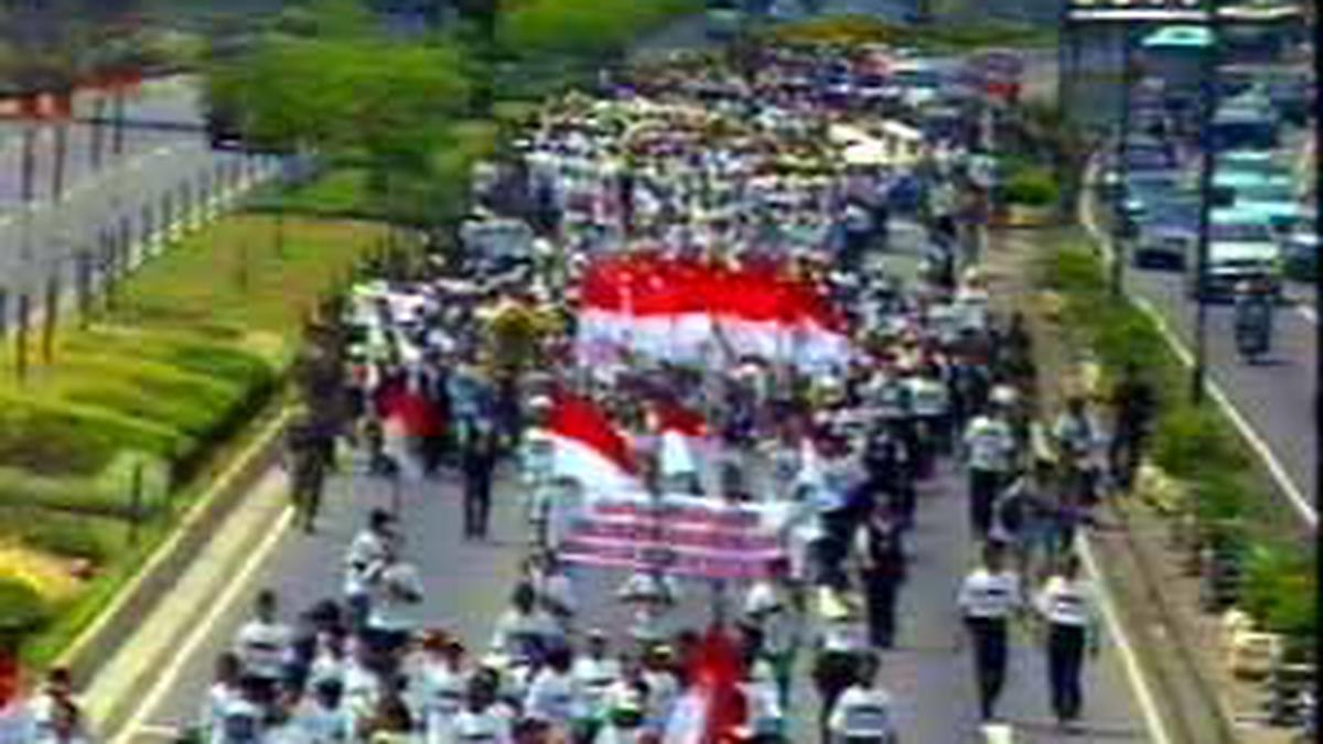 Demo Merah Putih untuk Indonesia - News Liputan6.com