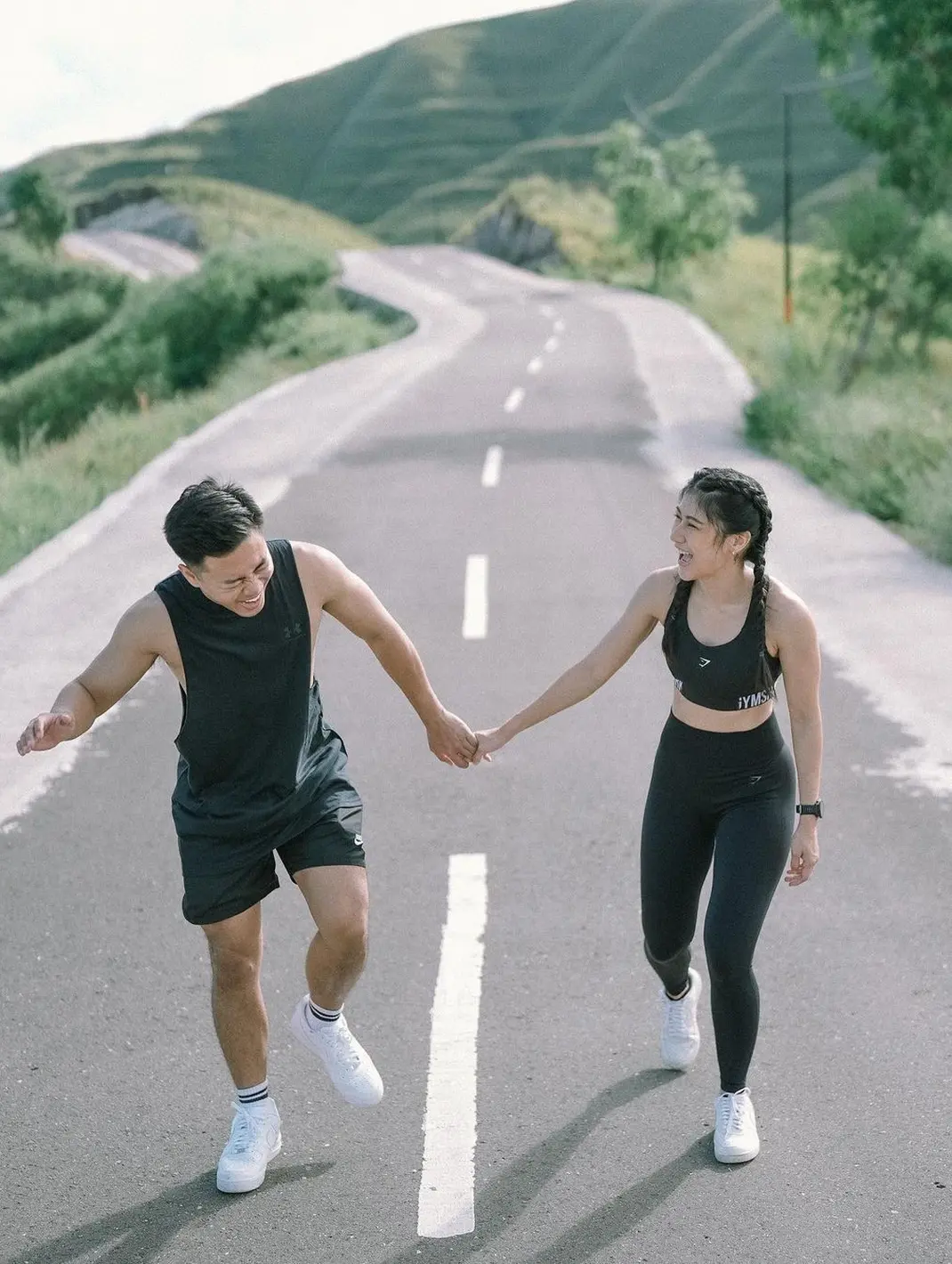 Potret Olivia MasterChef Prewedding Sambil Workout Bareng Ken Limanto ...
