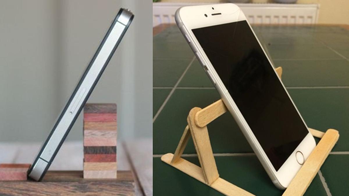 8 Cara Kreatif Bikin Dudukan atau Penyangga HP Sendiri di Rumah