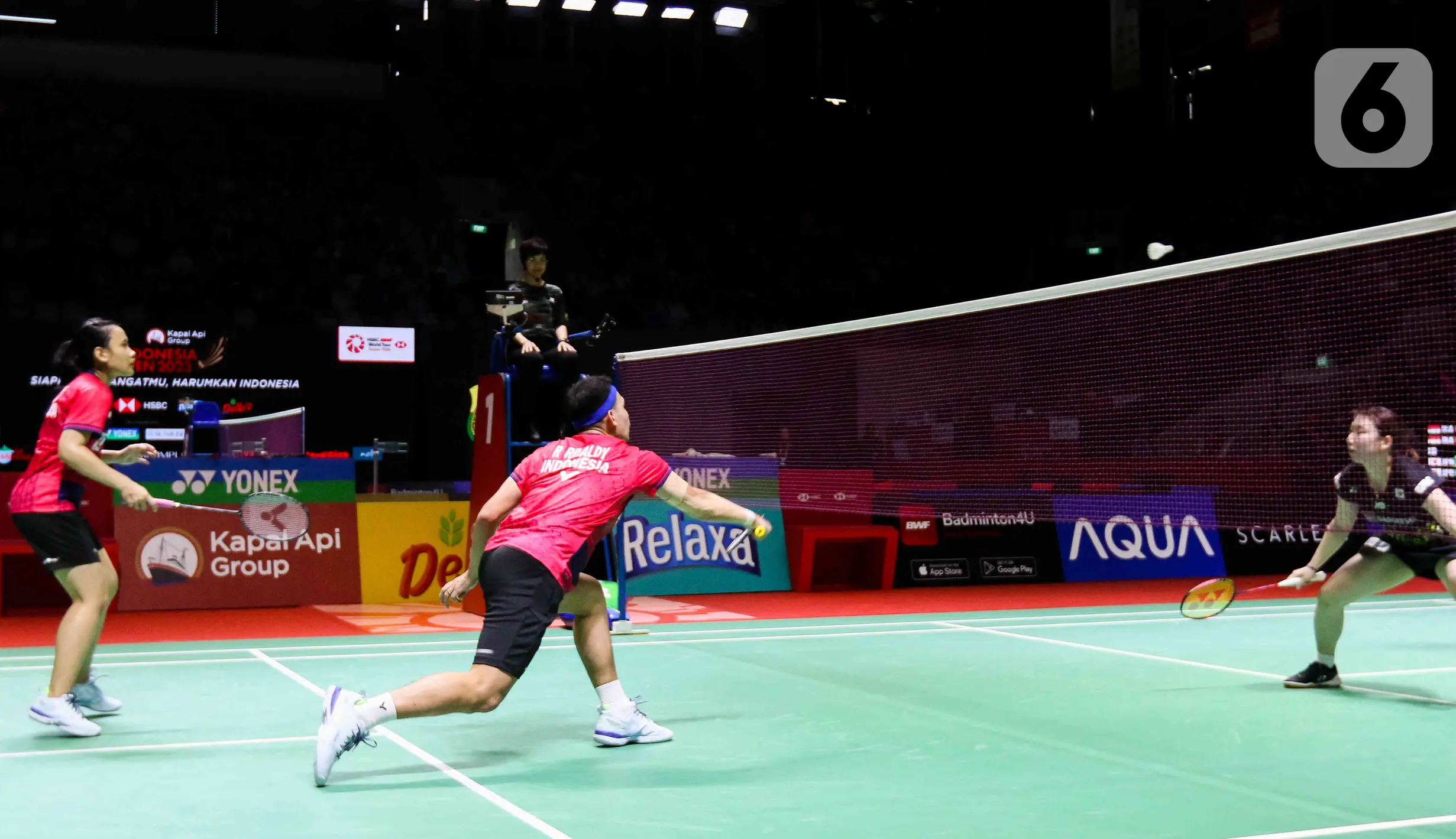 Rinov Rivaldy/Pitha Haningtyas Terhenti di Perempat Final Indonesia Open 2023 - Foto Liputan6.com