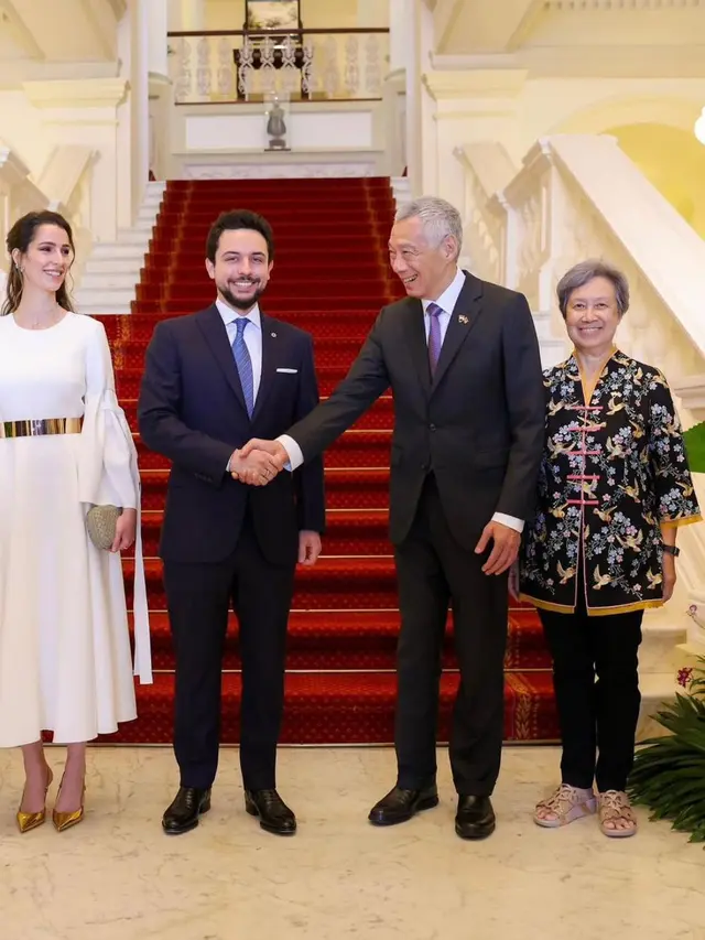 Adu Gaya Putri Rajwa dari Yordania dan Anisha Rosnah Istri Pangeran ...