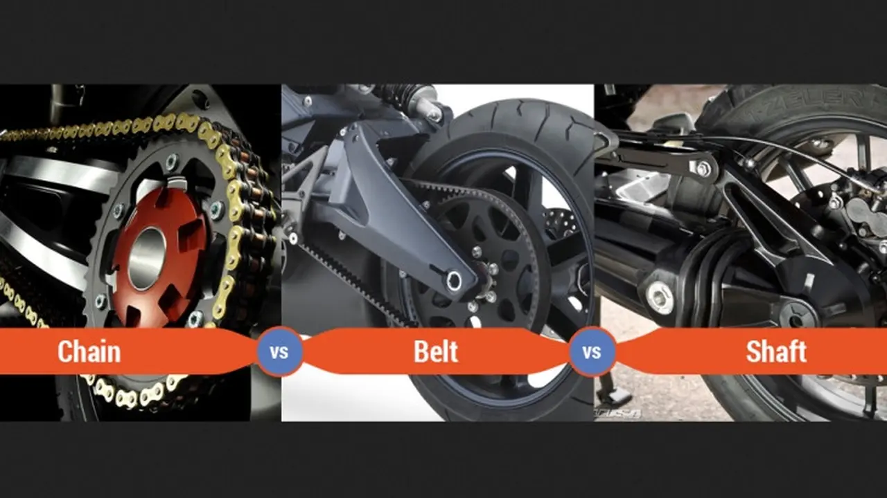 Mengenal Drive Train Selain Rantai, Ada Belt dan Shaft - Otomotif ...