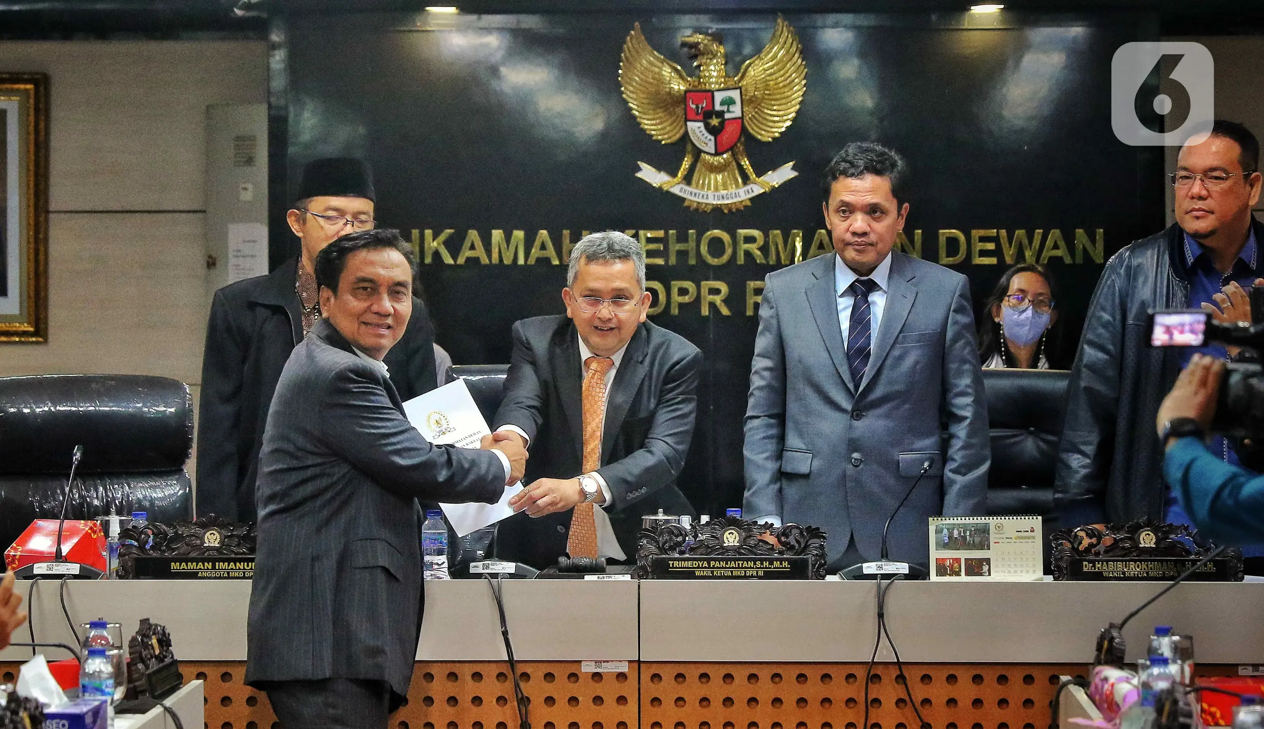 MKD DPR Putuskan Hentikan Kasus Effendi Simbolon - Foto Liputan6.com