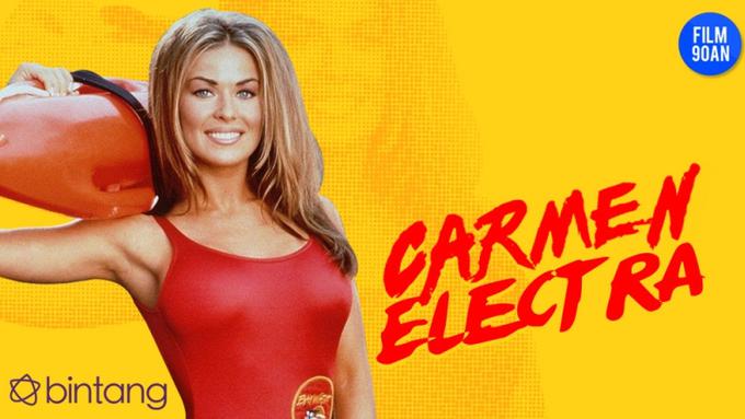 Film 90-an, Carmen Electra Jadi Bagian dari Kesuksesan Baywatch ...