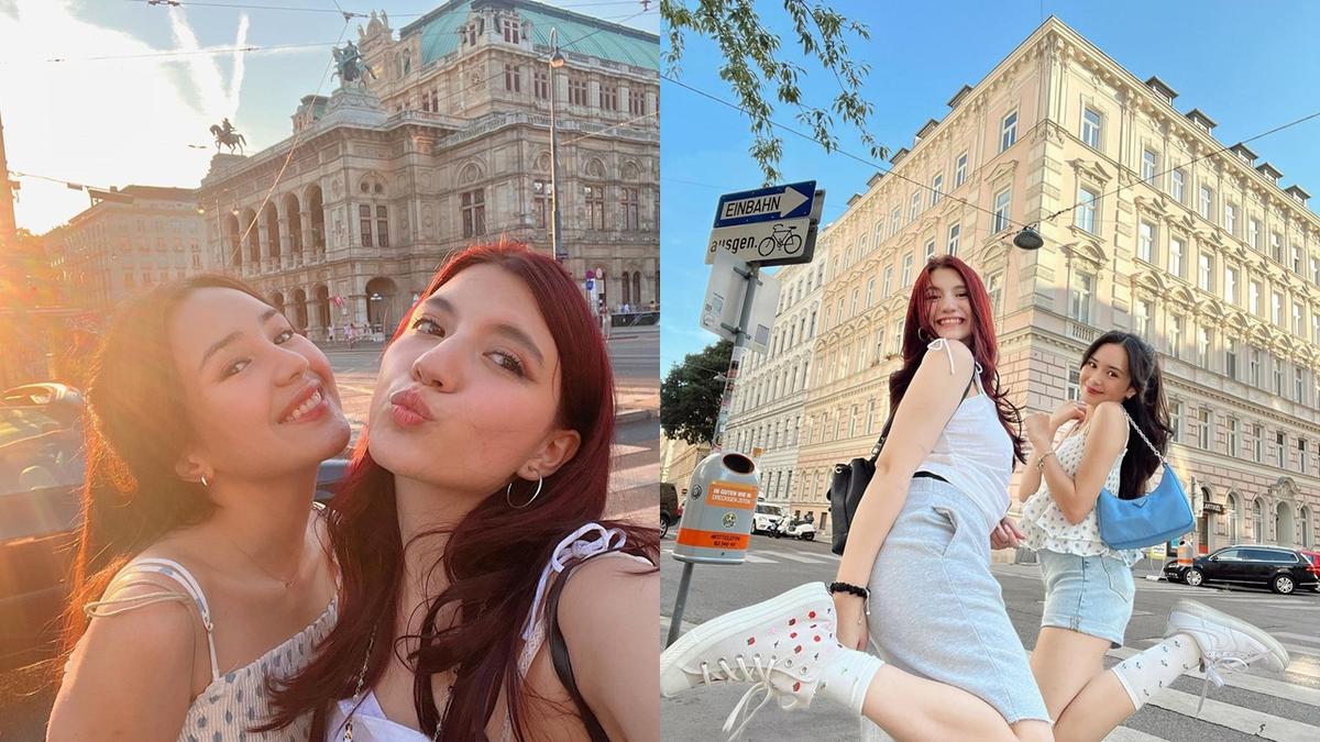 7 Potret Seru Beby Tsabina dan Cassandra Lee Liburan di Vienna, Kompak ...