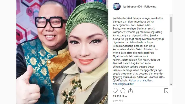 Artis-Artis Ini Ungkap Jasa Pak Ngah yang Bikin Karier Mereka Bersinar ...