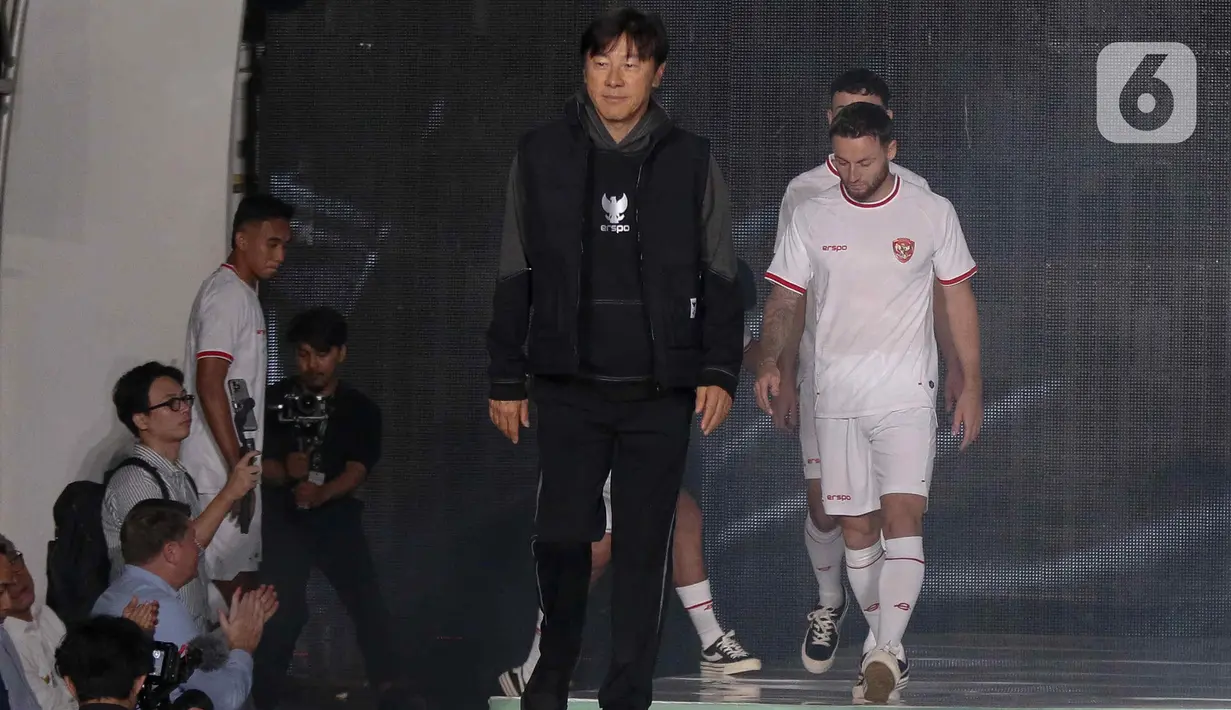 Timnas Indonesia Resmi Kenakan Jersey Baru di 2024 - Foto Liputan6.com