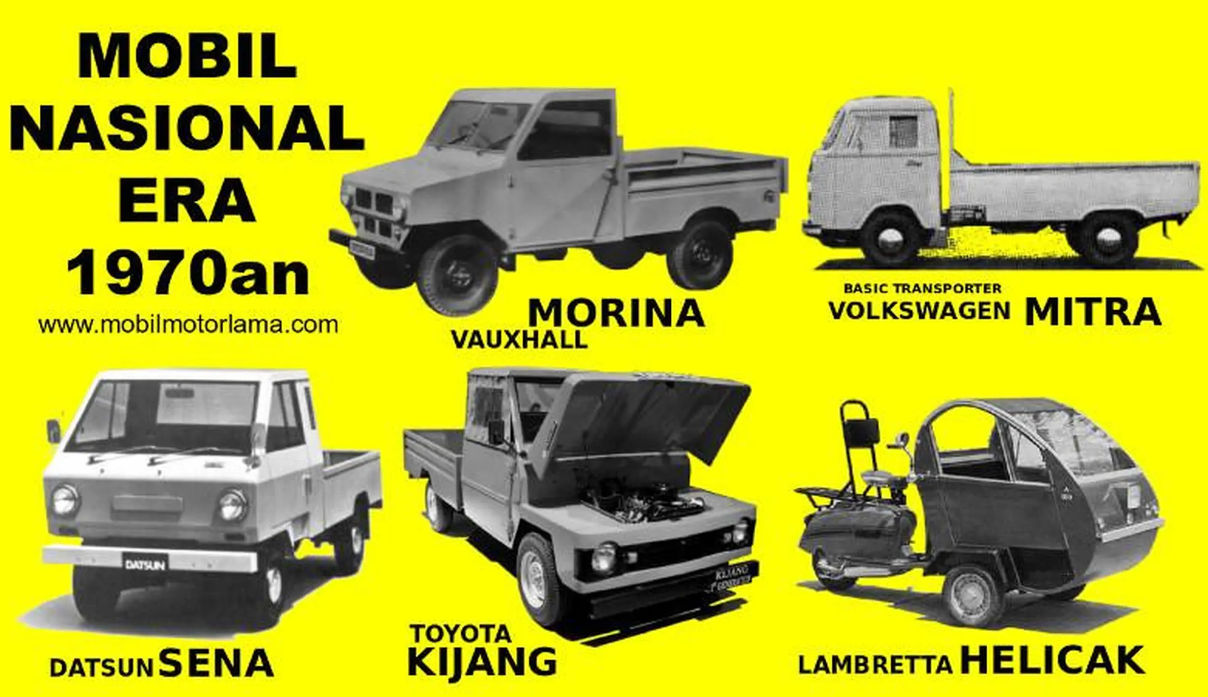 10 Potret Brosur Mobil Jaman Dulu Penuh Kenangan Manis Yang Patut Diabadikan Page 8 Photo