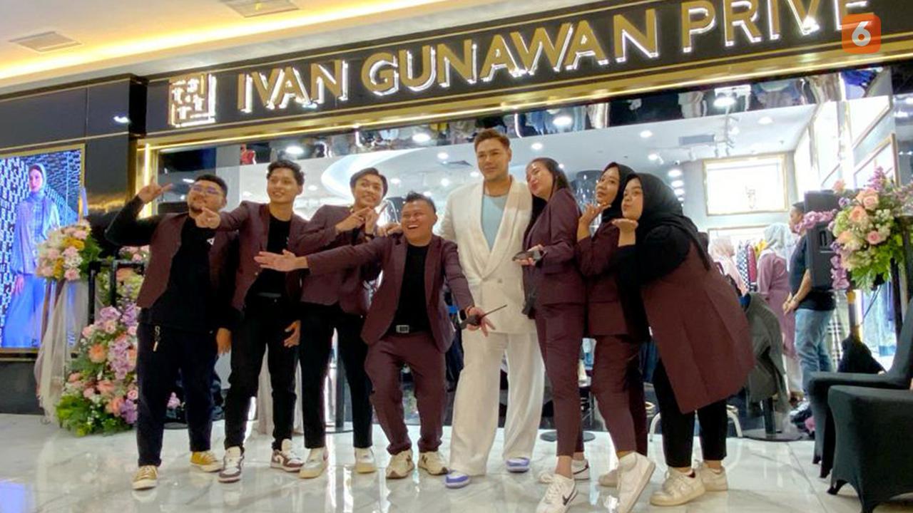 Ivan Gunawan Buka Store di Banjarmasin, Kota Religius Sarat Baju Muslimah