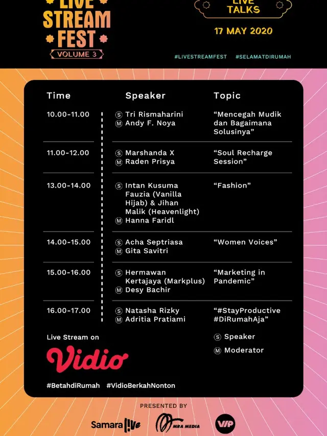 Bincang Seru Bersama Tri Risma Harini dan Andy F Noya di Live Stream ...