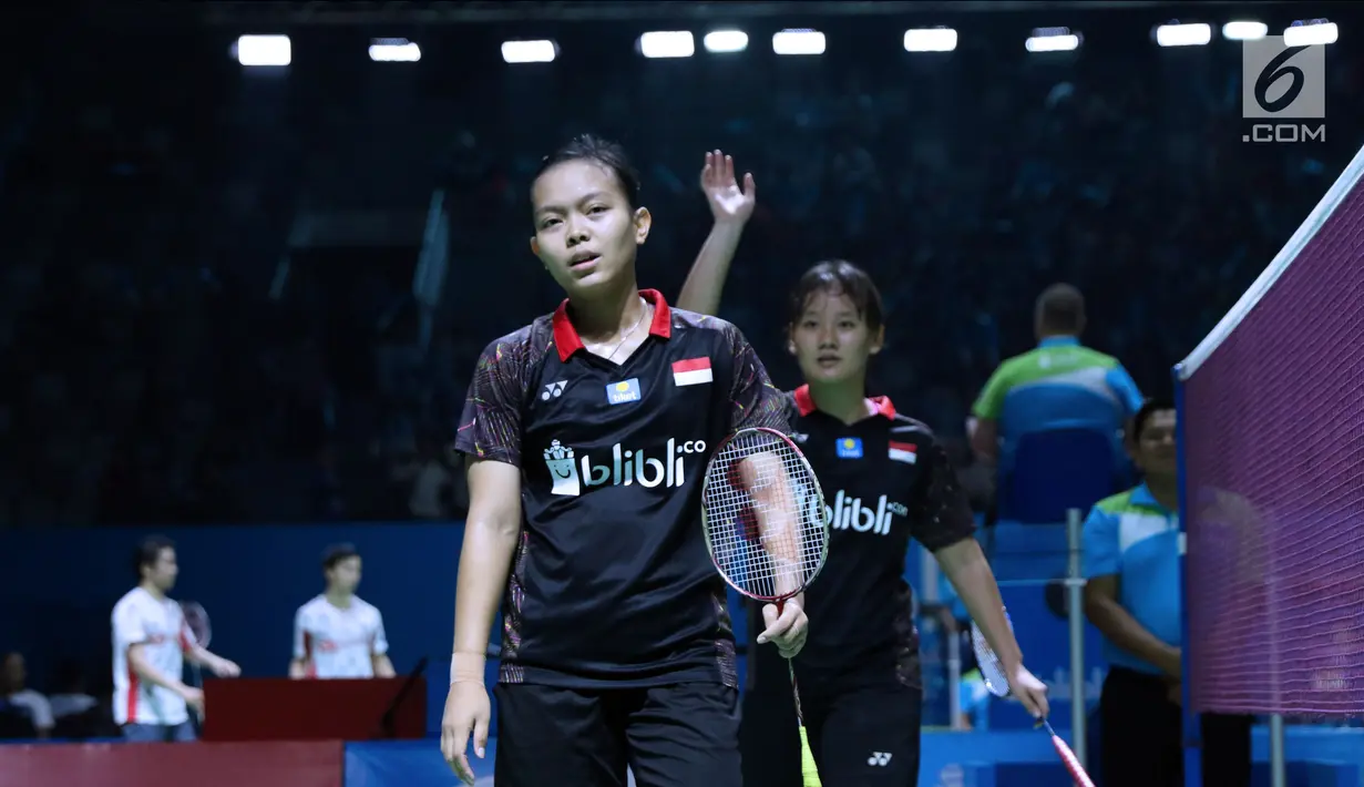 FOTO: Imanuela / Ramadhanti Gagal Taklukkan Pebulu Tangkis Jepang ...
