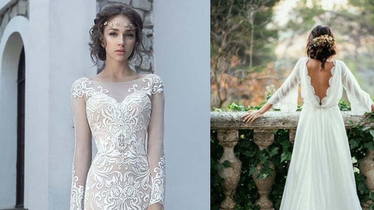 Inspirasi Gaun Pernikahan Simple, Elegan dan Modern - Beauty Fimela.com