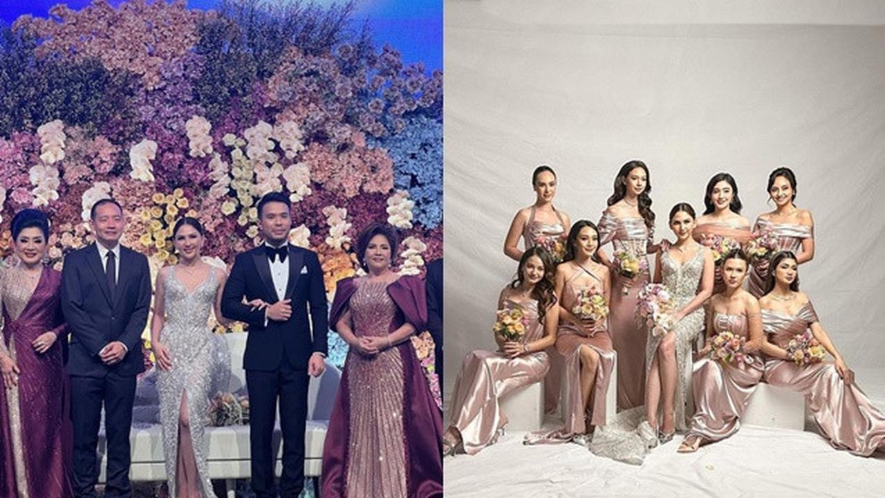 6 Potret Pesta Pernikahan Jessica Mila dan Yakup Hasibuan, Meriah ...