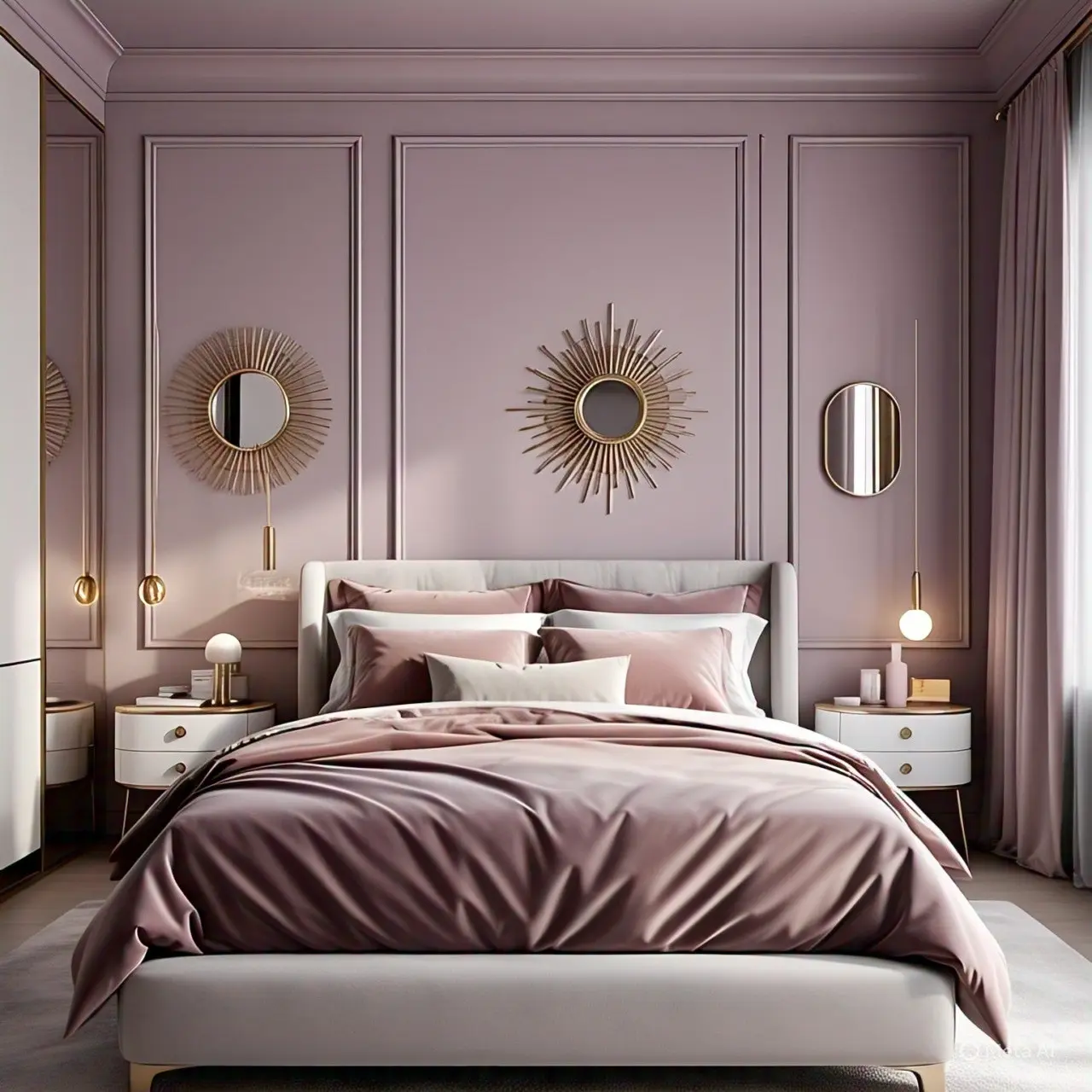 13 Inspirasi Cat Kamar Warna Merah yang Estetik dan Terlihat Mewah di ...