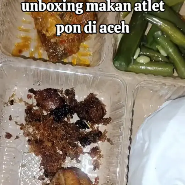 6 Potret Menu Makan Atlet PON XXI Aceh-Sumut, Budget Rp 50 Ribu tapi ...
